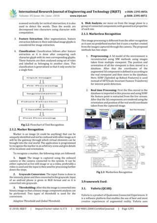 IRJET-Implementation of Image Processing using Augmented Reality | PDF | Augmented Reality ...