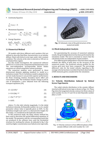 IRJET-Helical Screw-Tape Influence on Swirl Flow Profile in a Diffuser. | PDF