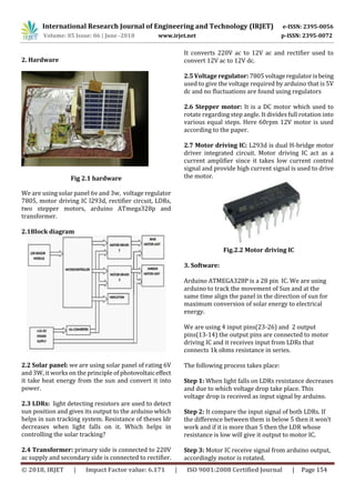 IRJET-Design and Implementation of Automatic Dual Axis Solar Tracking ...