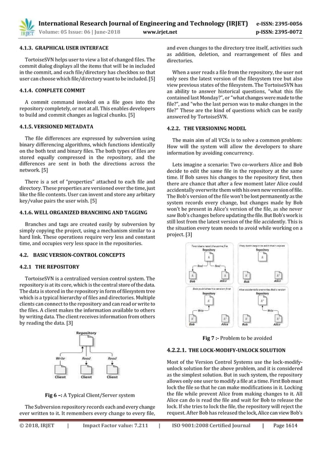 IRJET-Evolution of Version Control Systems and a Study on Tortoisesvn | PDF