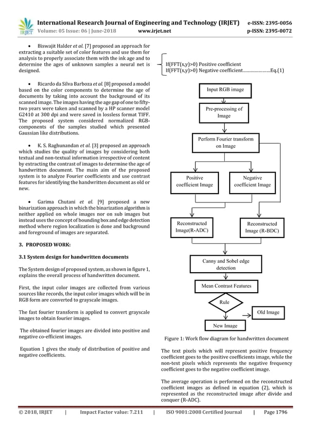 IRJET-Classification of Documents as Old or New using Frequency Domain | PDF