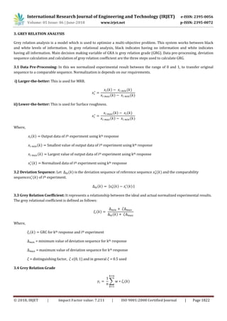 IRJET-Multi-Objective Optimization of Machining Parameters for Dry CNC Turning of 16mncr5 Steel ...