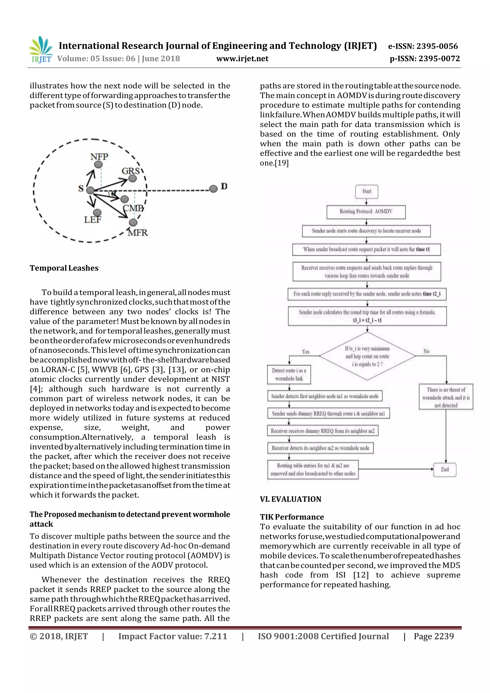 IRJET-Impact of Worm hole Attack in Wireless Sensor Network | PDF | Information and Network ...