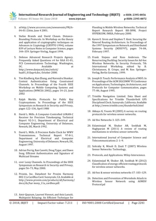 IRJET-Impact of Worm hole Attack in Wireless Sensor Network | PDF | Information and Network ...