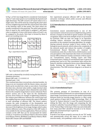 IRJET-Facial Expression Recognition using Efficient LBP and CNN | PDF