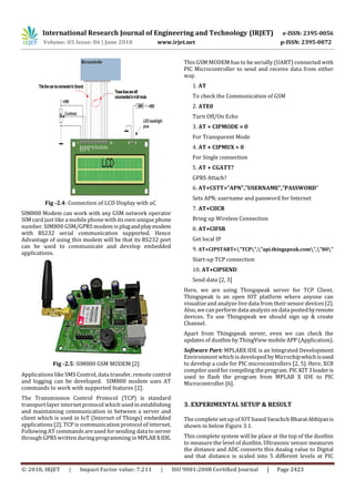 IRJET- IoT Based Swachch Bharat Abhiyan | PDF