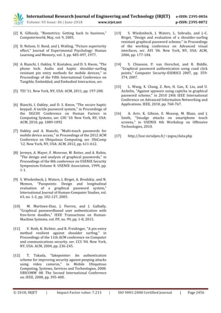 IRJET-PASSMATRIX- An Authentication System to Resist Shoulder Surfing ...