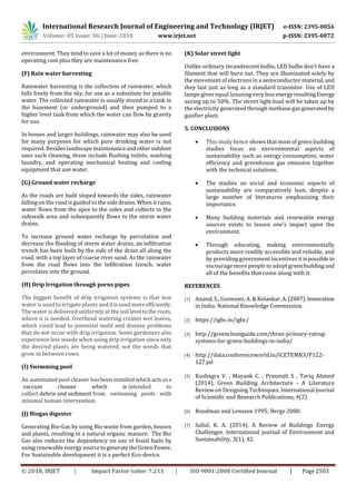IRJET-Model House of Green Building | PDF