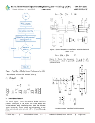IRJET-Comparison between Scalar & Vector Control Technique for Induction Motor Drive | PDF