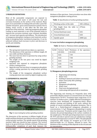 IRJET-Experimental analysis of Manganese Phosphating on Steel Materials ...