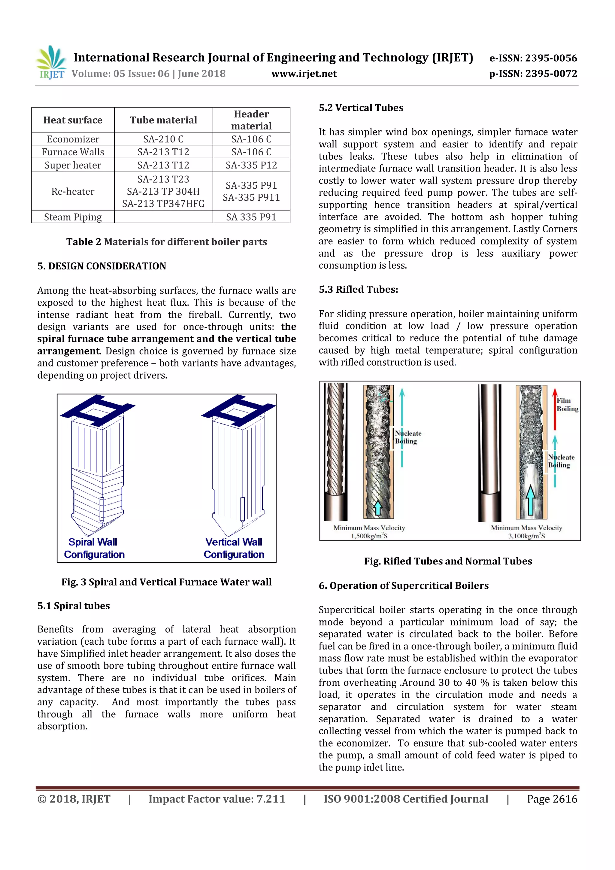 IRJET-Case Study of Supercritical Boiler Technology | PDF