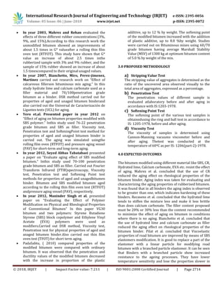 IRJET-Aging of Bitumen Pavement a Review | PDF