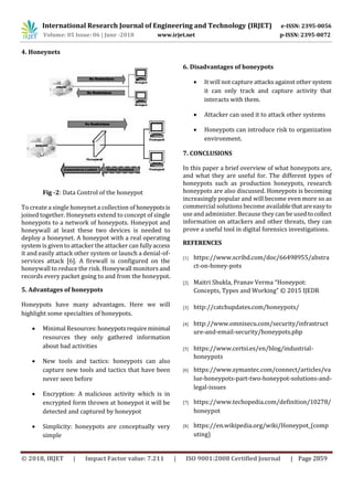 IRJET-Detecting Hacker Activities using Honeypot | PDF