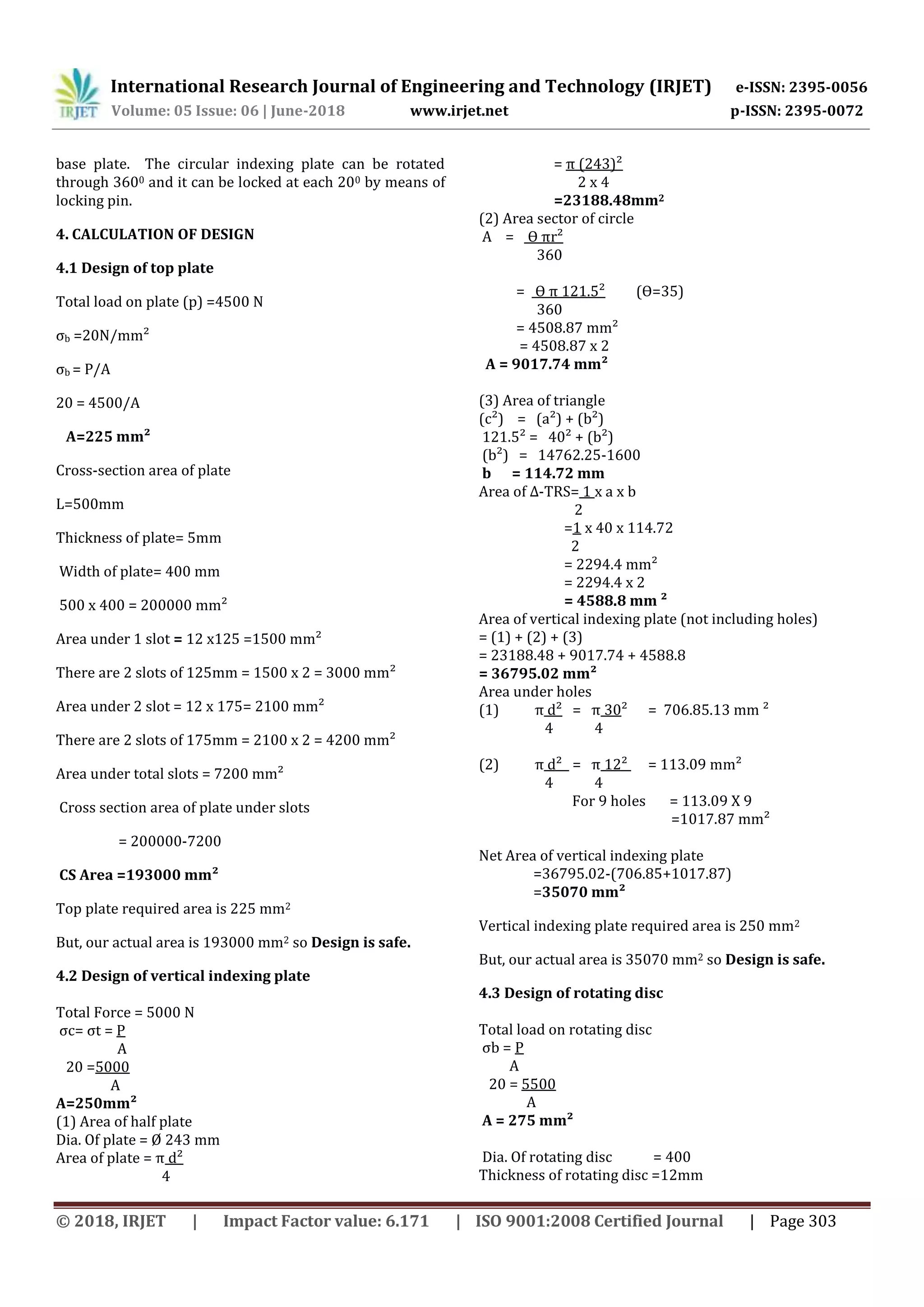 IRJET- Design and Fabrication of Universal Fixture for Engine of Bikes ...
