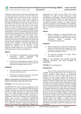 IRJET- Secure Cloud Storage through Dual Protection | PDF