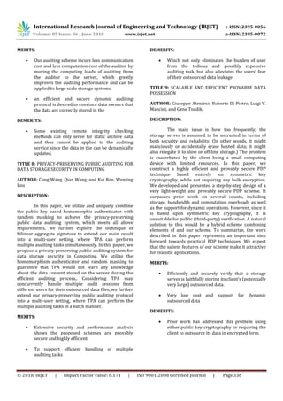 IRJET- Secure Cloud Storage through Dual Protection | PDF