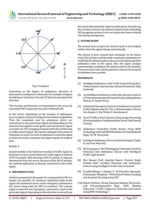 IRJET- Intelligent Traffic Control System for Smart Ambulance | PDF