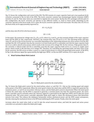 IRJET- Active and Reactive Power Control of DFIG Wind Turbine with Energy Storage | PDF