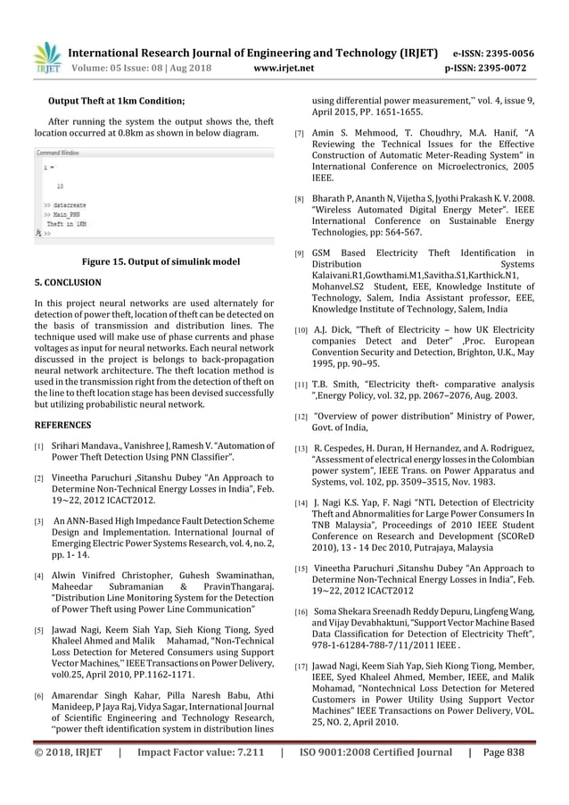 IRJET- Power Theft Detection using Probabilistic Neural Network Classifier | PDF