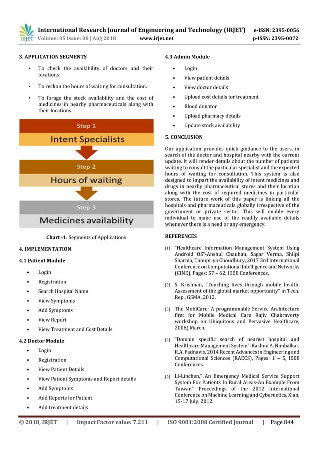 IRJET- Healthcare Management System in Android – “meDKare” Application | PDF
