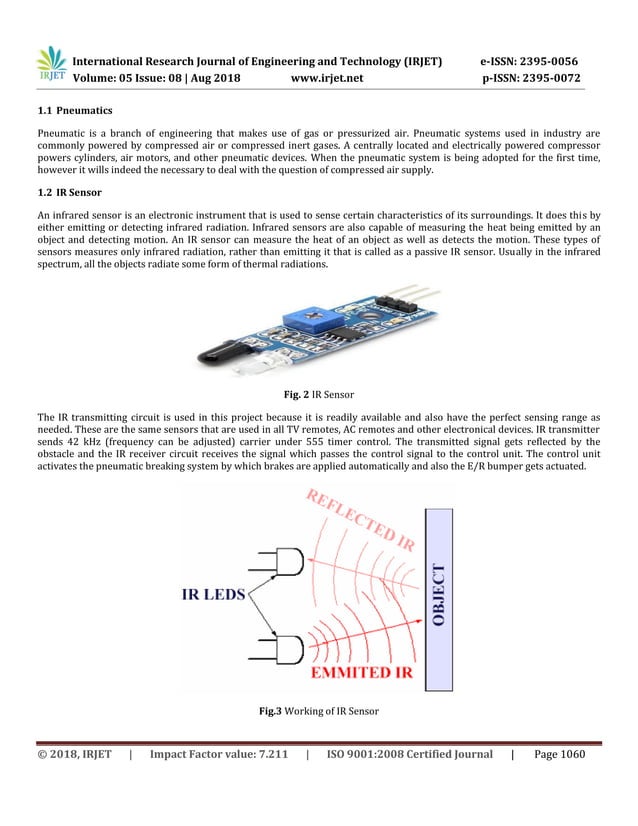 IRJET- Automatic Pneumatic Bumper and Braking System | PDF | Auto ...