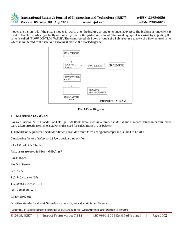 IRJET- Automatic Pneumatic Bumper and Braking System | PDF | Auto ...