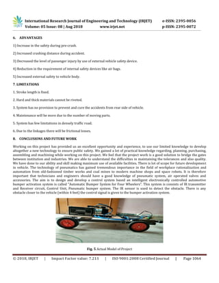 IRJET- Automatic Pneumatic Bumper and Braking System | PDF