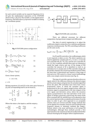 IRJET- Design and Analysis of Fuzzy and GA-PID Controllers for Optimized Performance of STATCOM ...