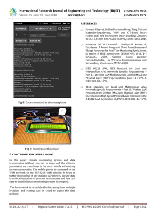 IRJET- Implementation of Intelligent and Safe Smart City Concept using ...