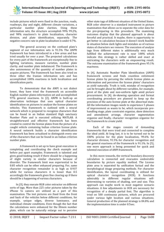 IRJET- Automatic Number Plate Recognition using Image Segmentation | PDF