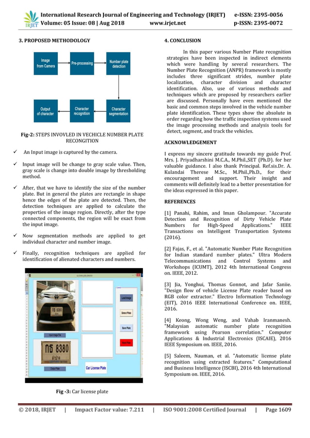 IRJET- Automatic Number Plate Recognition using Image Segmentation | PDF IRJET- Automatic Number Plate Recognition using Image Segmentation | PDF