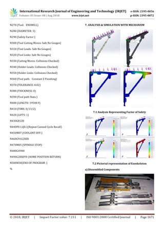 IRJET- Design, Fabrication and Analysis of Exoskeleton on Aluminium ...