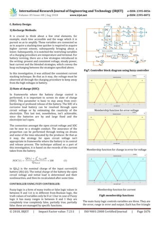 IRJET- Power Management System for Electric Vehicle Charging Stations using Fuzzy Logic ...