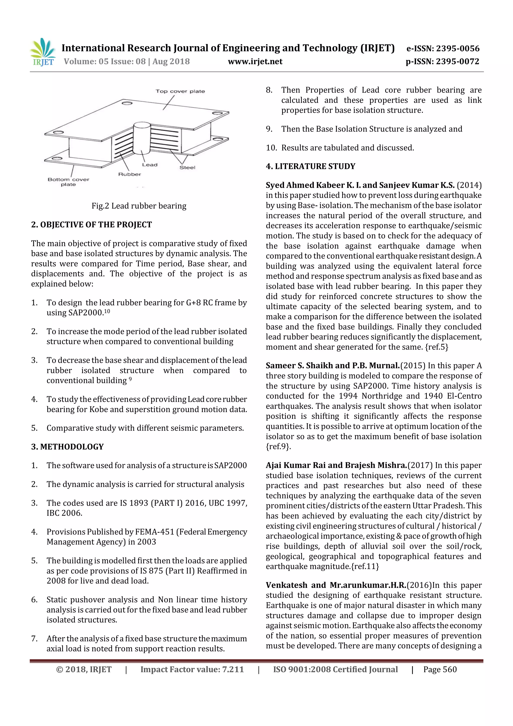 IRJET- Dynamic Analysis and Design of G+ 8 Storey RC Structure by ...