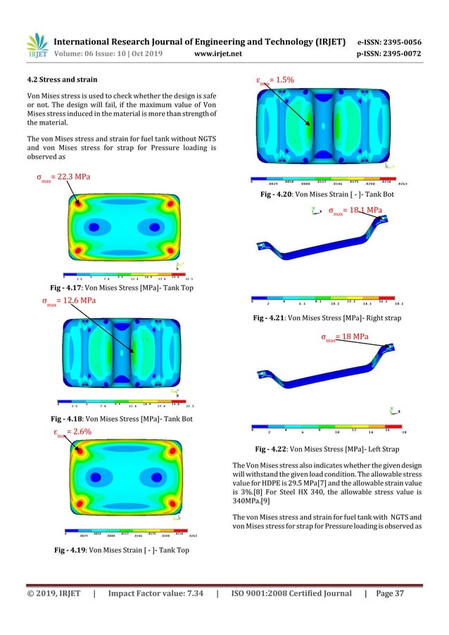 IRJET- Structural Strength Analysis of Plastic Fuel Tank under Pressure ...