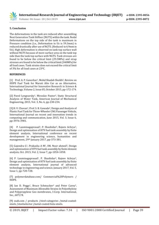 IRJET- Structural Strength Analysis of Plastic Fuel Tank under Pressure ...