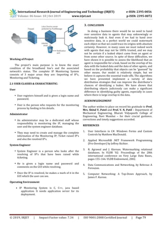 IRJET- Data Leakage Detection System | PDF | Operating Systems | Computer Software and Applications