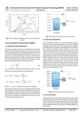 IRJET- Design and Analysis of Adaptive Neuro-Fuzzy Controller based Pitch Angle Controlled Wind ...