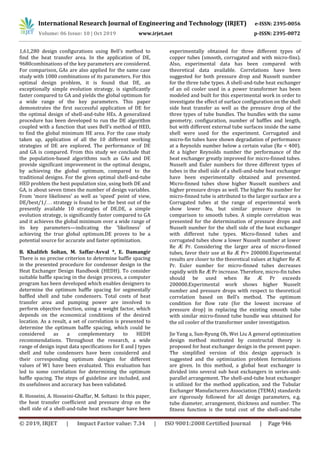 IRJET- Design the Shell and Tube Heat Exchanger with the Help of Programming using Matlab ...