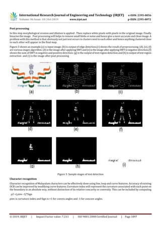 IRJET- Malayalam Text Detection from Natural-Scene Images | PDF
