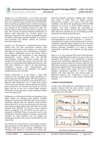 IRJET- Deep Learning Technique for Feature Classification of Eeg to Access Student’s Mental ...