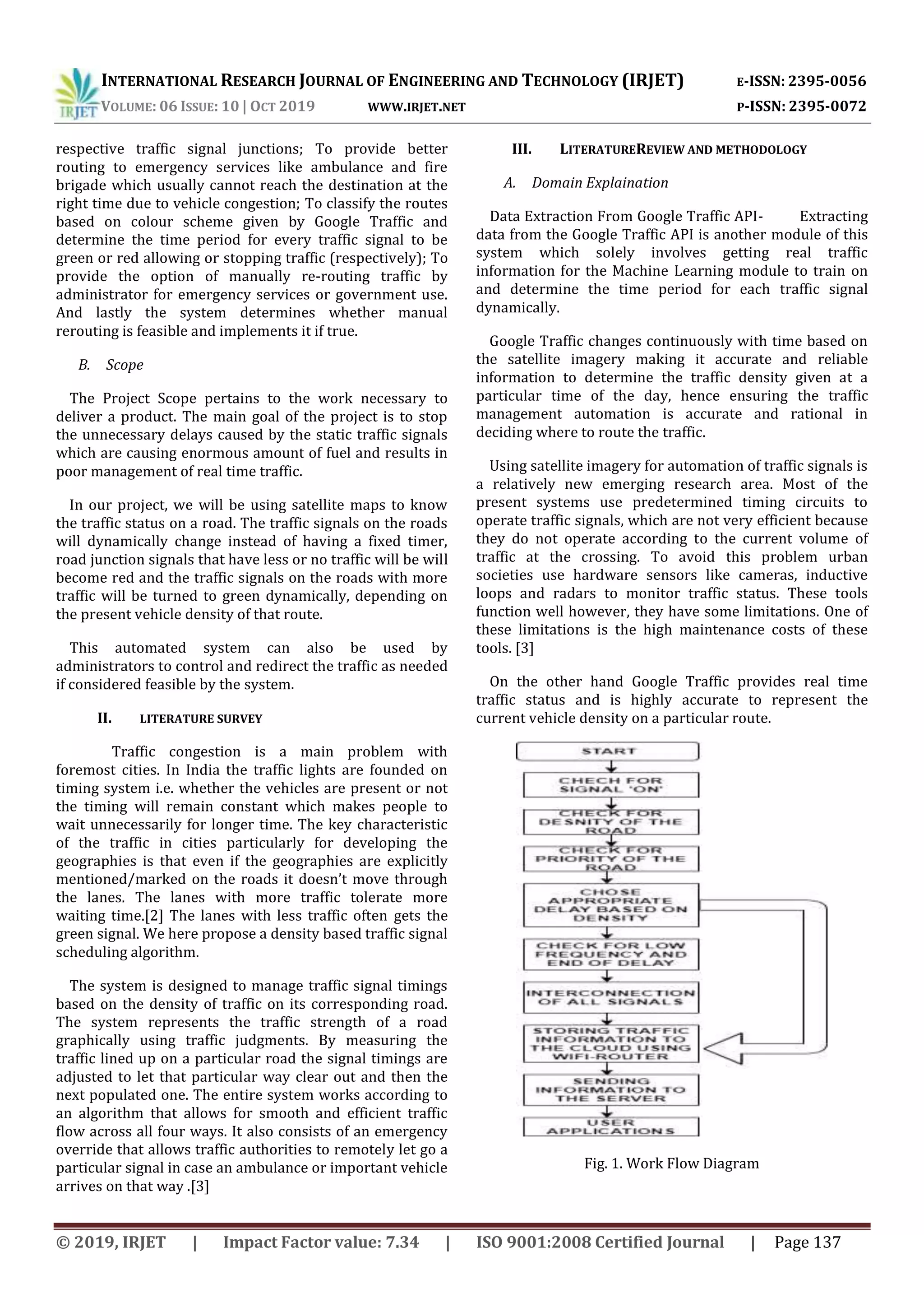 IRJET- Automated Traffic Control System | PDF