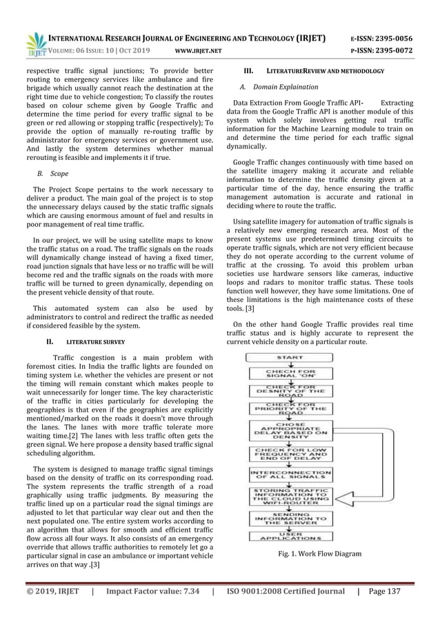 IRJET- Automated Traffic Control System | PDF