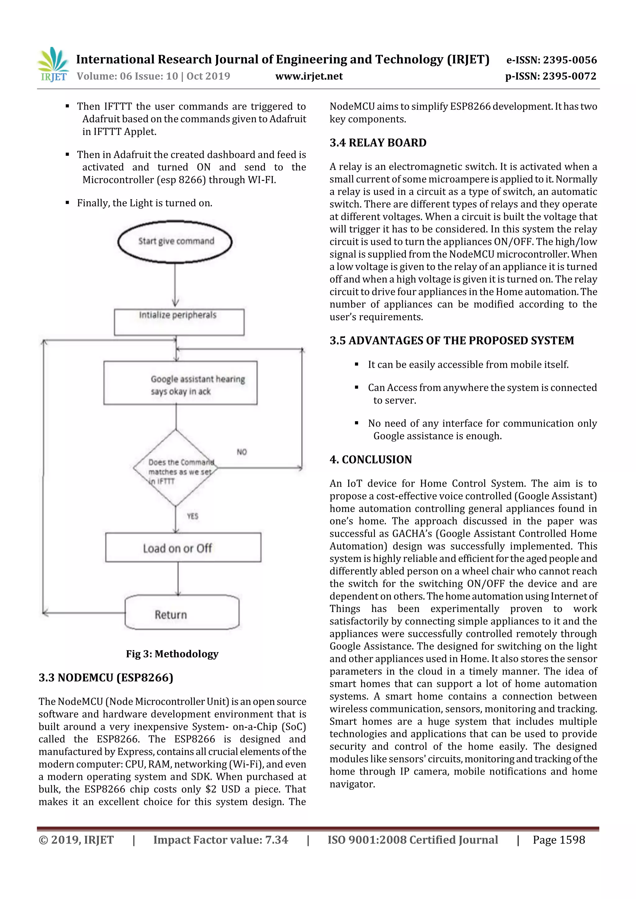 IRJET- Home Control System using Artificial Intelligence | PDF