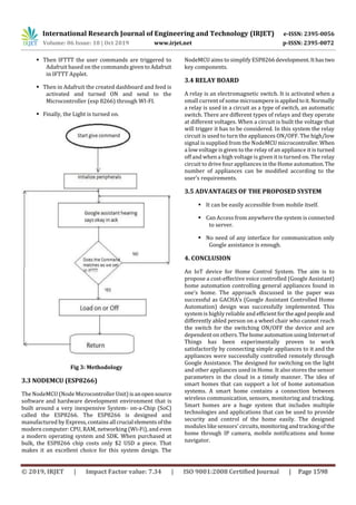 IRJET- Home Control System using Artificial Intelligence | PDF