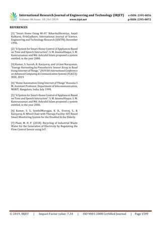 IRJET- Home Control System using Artificial Intelligence | PDF