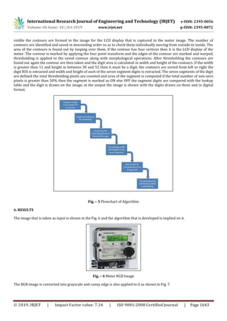 IRJET- ROI based Automated Meter Reading System using Python | PDF