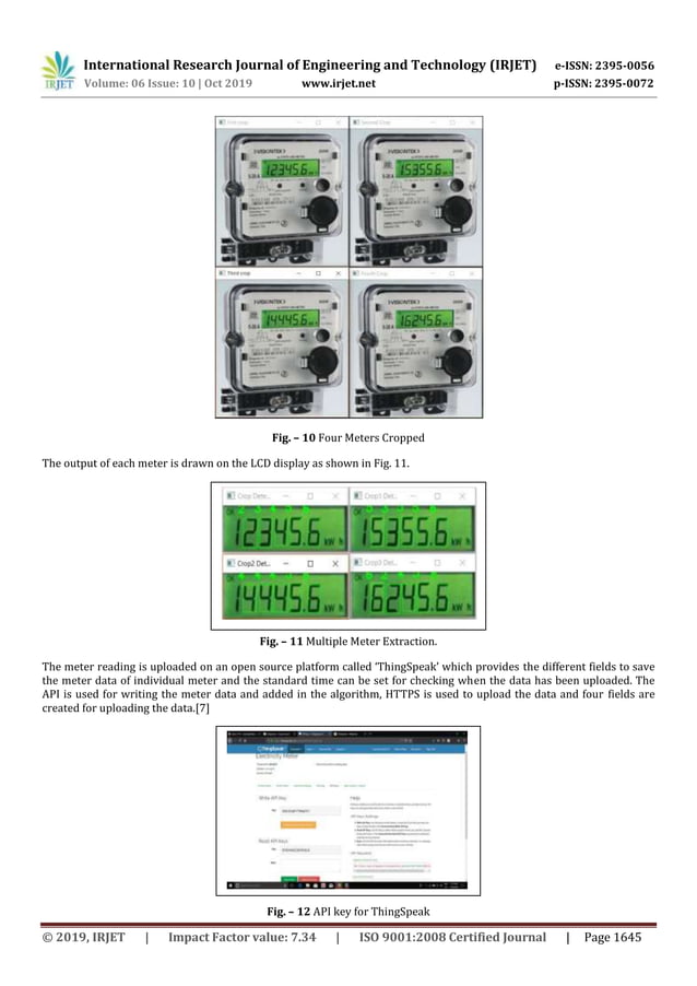 IRJET- ROI based Automated Meter Reading System using Python | PDF
