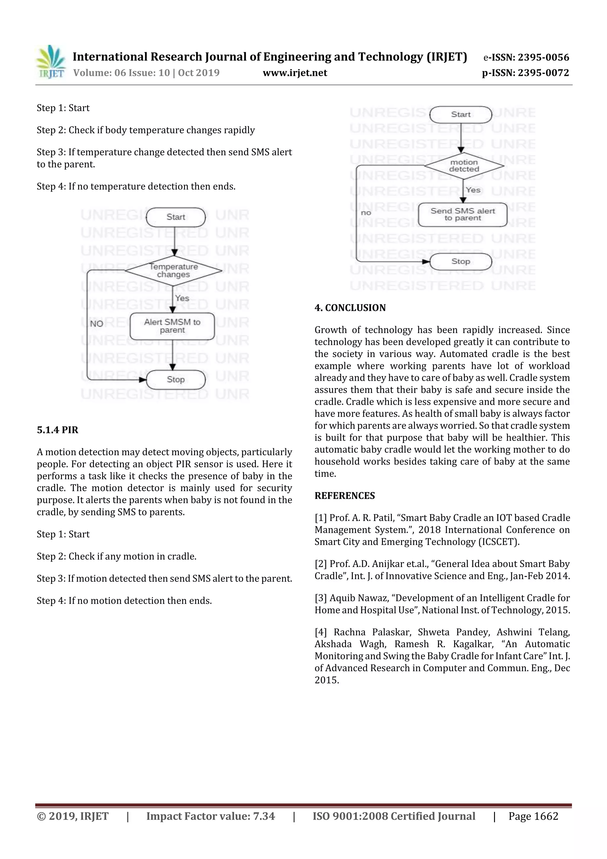 IRJET- IoT based Smart Cradle System for Baby Monitoring | PDF