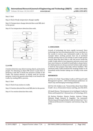 IRJET- IoT based Smart Cradle System for Baby Monitoring | PDF